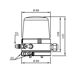 Nachrüstset VMON® VMove® 24V DC / 8 Pin Steckverbindung VMON®-VMove ...
